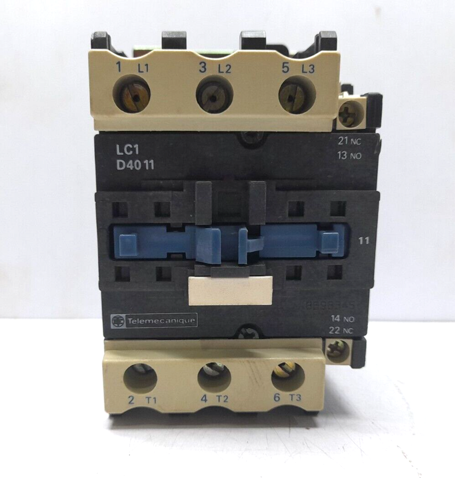 Telemecanique LC1D4011M7 Contactor LC1 D4011 Coil LX1 D6 M7 220-230V ...