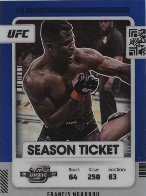 2022 Panini Chronicles UFC - Contenders Optic Season Ticket Francis ...