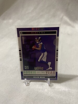2021 Panini Contenders Football #ROY-KMO Kellen Mond ROOKIE OF THE YEAR ...