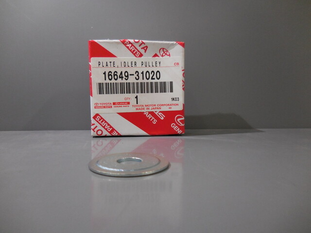 OEM Toyota 1664931020 Plate Idler Pulley Cover 16649-31020 for sale ...