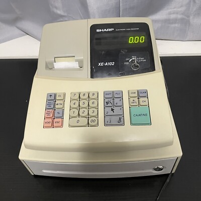 Cash Registers - Sharp Xe-A102 Electronic