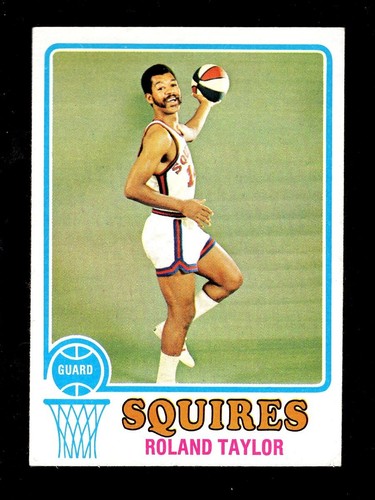 1973-74 TOPPS #214 ROLAND TAYLOR SQUIRES EX-EXMT | eBay