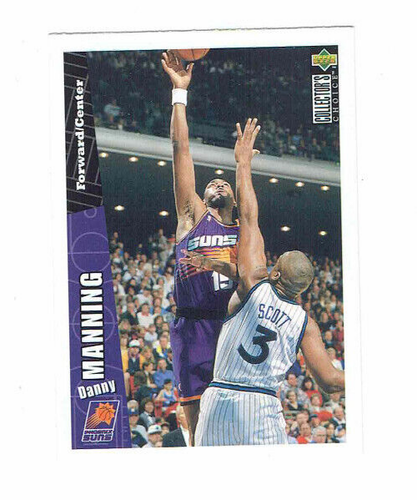 Danny Manning Suns F/C #309 Upper Deck 1996 Collectors Choice # ...