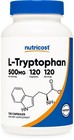 Nutricost L-Tryptophan 500mg, 120 Capsules - Gluten Free, Non-GMO | eBay
