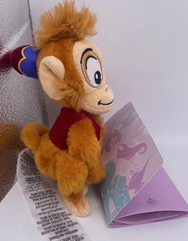 Authentic Disney Abu Aladdin Monkey Magnetic Shoulder Pal Plush toy | eBay