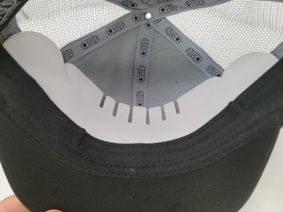 Street Level Clothing Golf Hat Adjustable Black Silver NEW | eBay