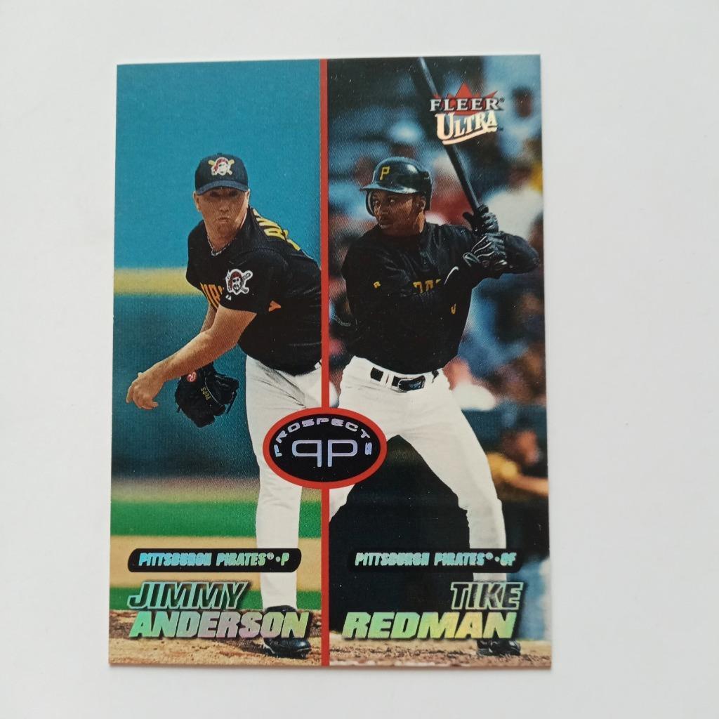 2001 Fleer Ultra Jimmy Anderson Tike Redman #226 Rookie | eBay