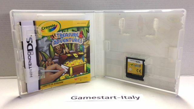 CRAYOLA TREASURE ADVENTURES - NINTENDO DS - GIOCO USATO PAL VERSION | eBay