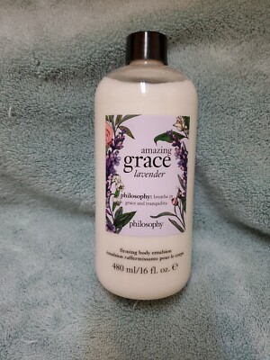 Philosophy Amazing Grace LAVENDER Body Emulsion Lotion 16 oz , NEW. | eBay