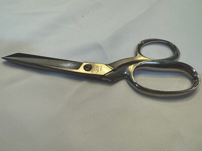 Vintage 7" Joy USA sewing scissors black Silver | eBay