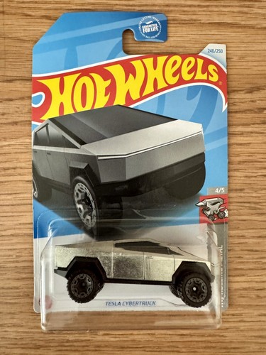 ⚡️Hot Wheels Tesla Cyber Truck 2024 Q Case - HW Rolling Metal Series | eBay