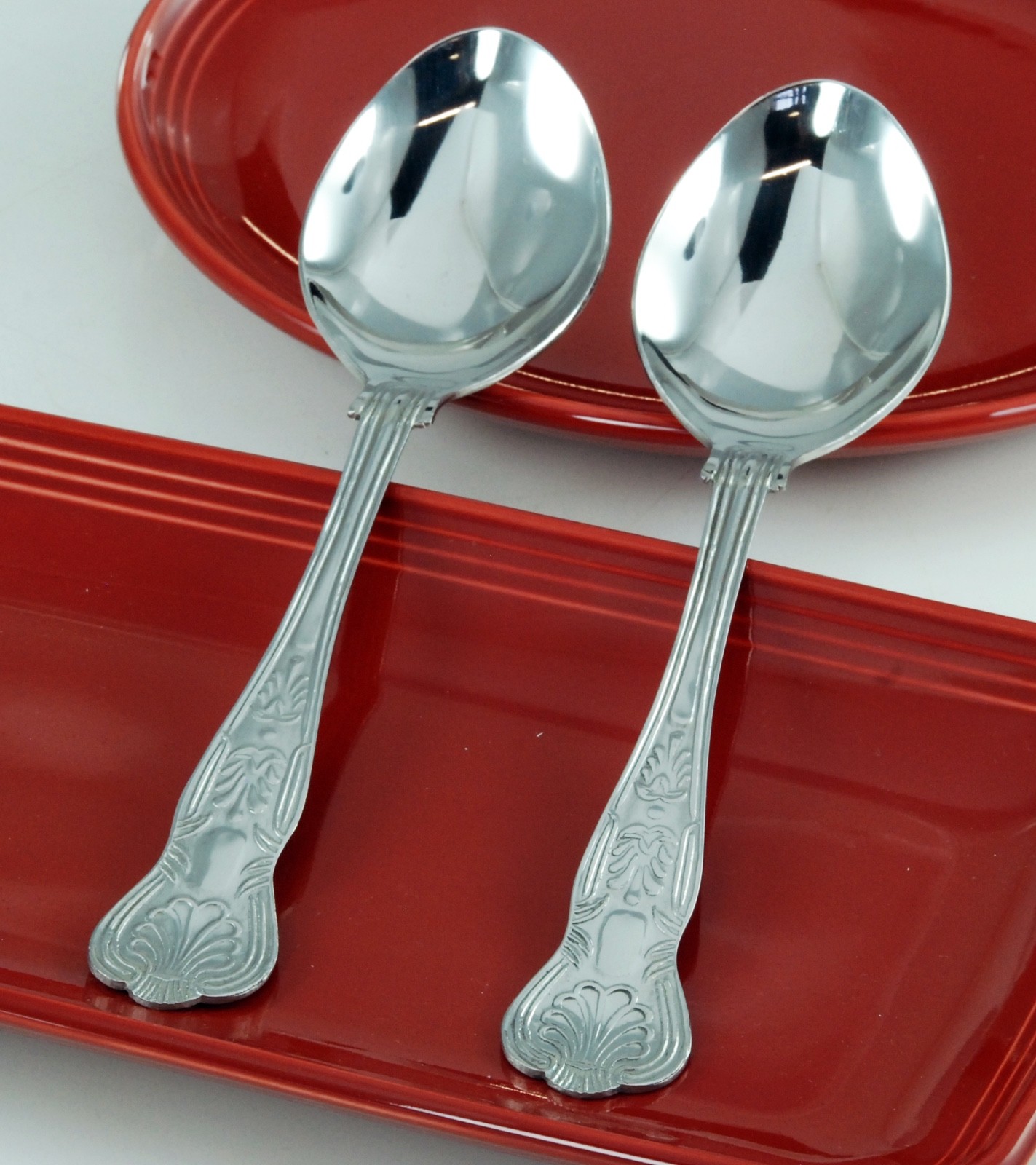 Large Serving Spoon Kings Pattern Premium Quality by Buckingham | eBay UK