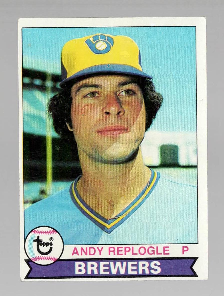 1979 Topps Andy Replogle Milwaukee Brewers #427 Excellent | eBay