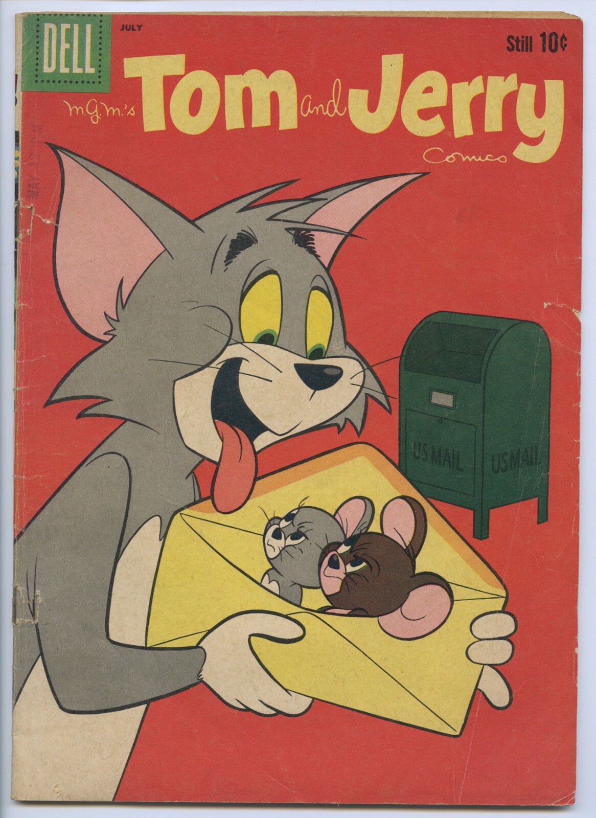 TOM AND JERRY #190 - Dell - Spike & Tyke - Barney Bear & Beeny Burro | eBay