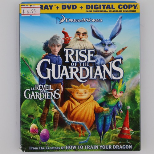 Rise of the Guardians Blu-ray DVD Digital Copy 2013 DreamWorks ...