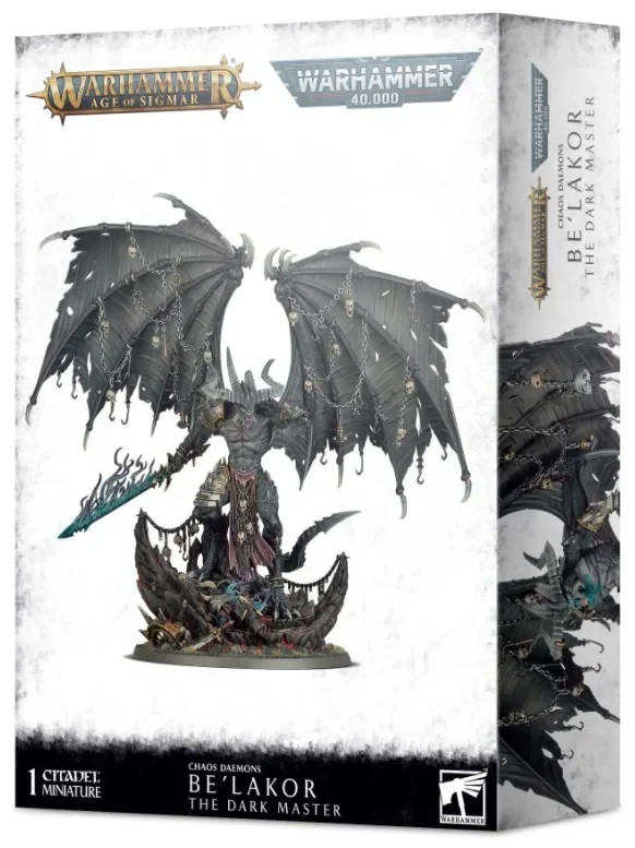 Warhammer 40k/AoS Belakor the Dark Master Miniature, In box, sealed | eBay