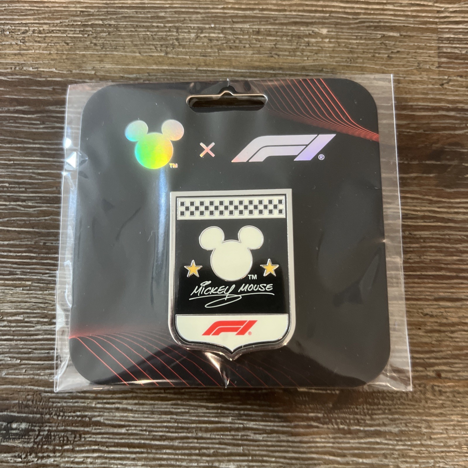 Disney X F1 2025 Las Vegas Grand Prix Exclusive Mickey Mouse Pin Crest ...