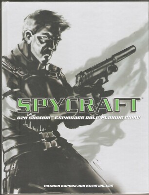 Spycraft D20 System Espionage Role Playing Game HB AEG Book ...