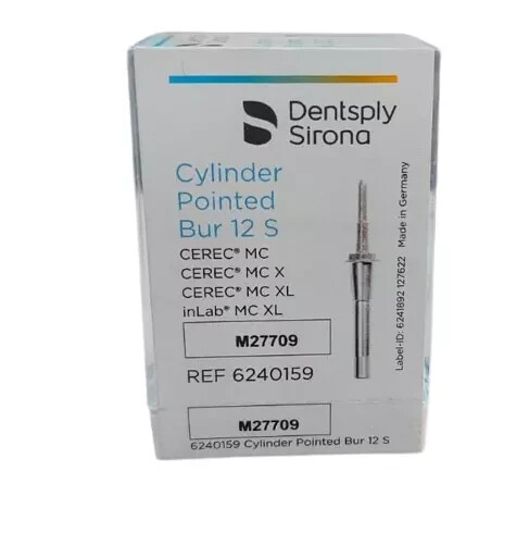 CEREC MC XL in Lab Cylinder Pointed Bur 12S REF 6240159 Pack of 6 | eBay