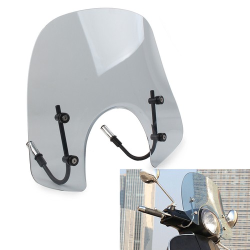 For Vespa GTS 250 GTS 300 All Year Grey Front Windshield Windscreen ...