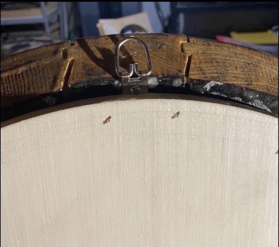 Authentic Bar Decor (Tito’s Vodka) Bourbon Whiskey Barrel Wall Clock 21 ...