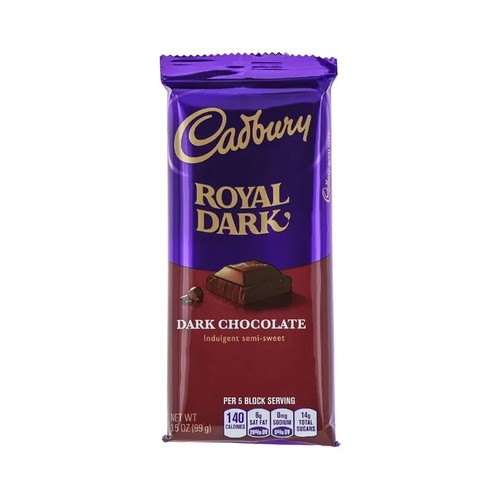 Cadbury Tablet Bar Royal Dark Candy Bar 3.5 oz | eBay