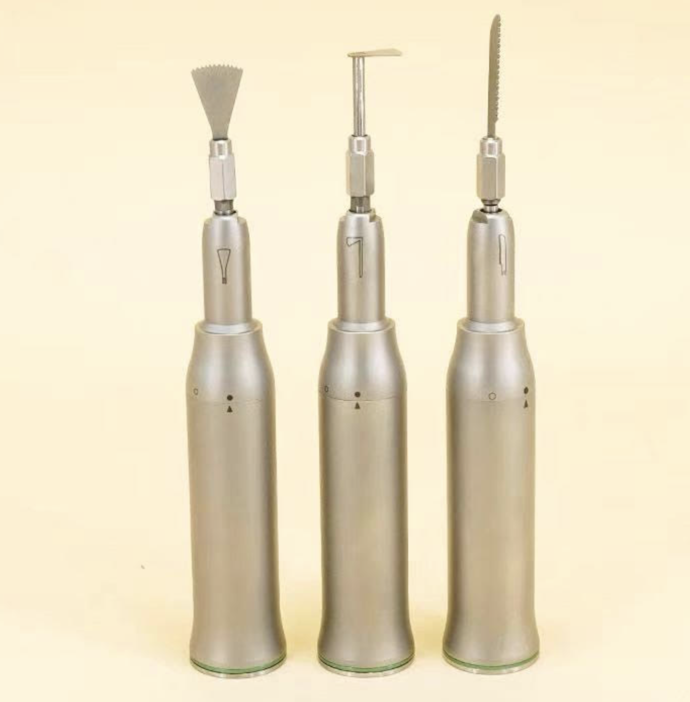 Dental Saw Handpiece Set 3 Dental Green Ring Straight Handpieces 3.25:1 ...
