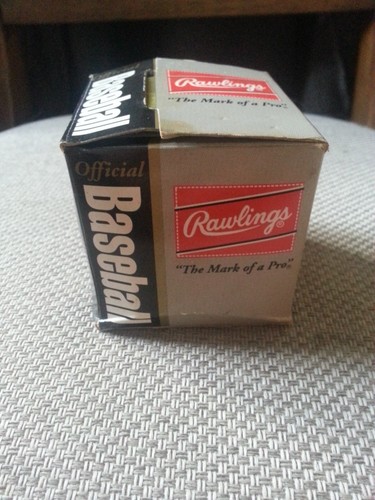 RAWLINGS OFFICAL BASEBALL IN ORIGINAL BOX | eBay