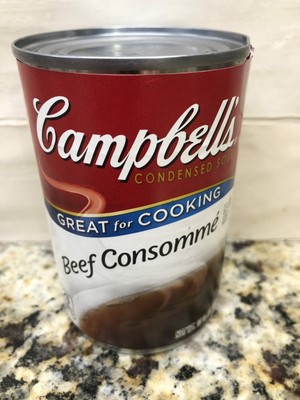 8 CANS Campbell's Condensed Beef Consomme Soup 10.5 oz Can | eBay