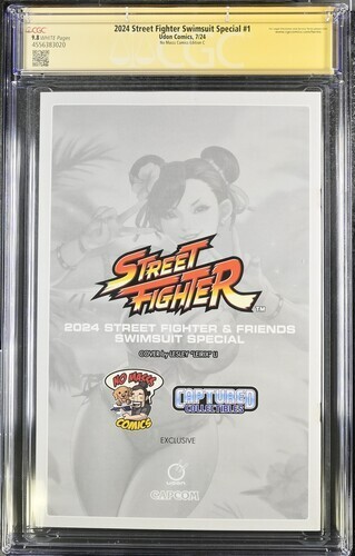 2024 Street Fighter & friends Swimsuit Special #1 Leirix Li SIGNED CGC ...