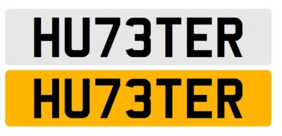 HUNTER private cherished number plate numberplate HU73 TER | eBay UK