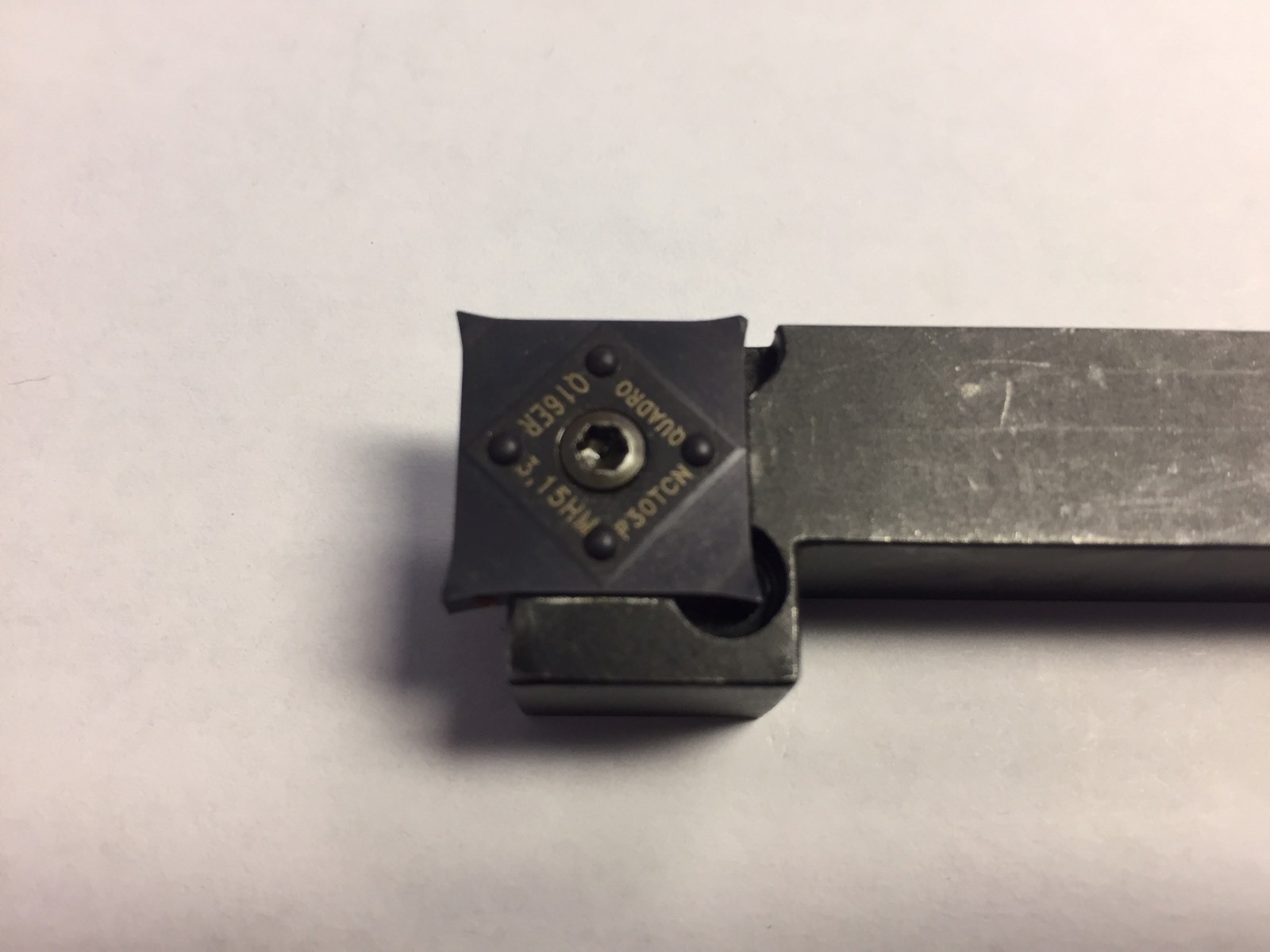 SCANDINAVIAN TOOL SYSTEMS GEX .500-Q16 HM QUADCUT TOOL HOLDER GROOVE ...