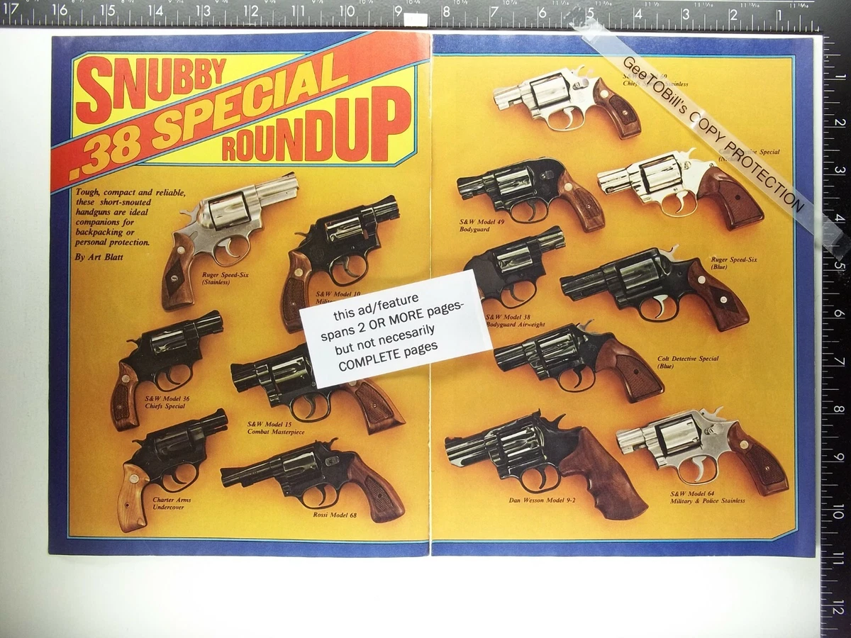 38 Special Smith And Wesson Snub Nose