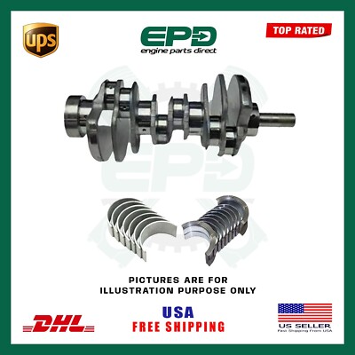 Mercedes C-Class CDI 3.0 OM642 Engine Crankshaft + Main Con Rod ...