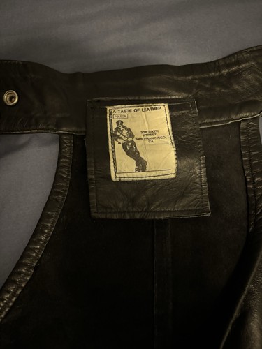 A Taste Of Leather Bar Chaps Gay Int | eBay