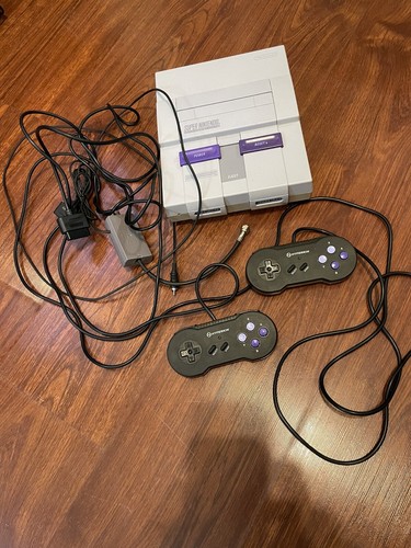 SNES Console, Controllers/RF switch (TESTED & WORKING) Modded Reagin ...