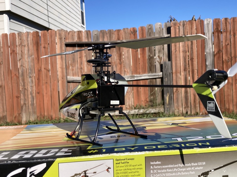 Blade 120 SR 4 Channel Helicopter Full RTF Kit - Flies Great! | eBay