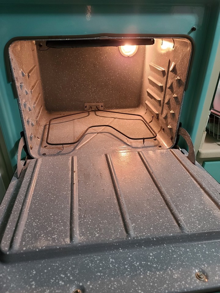 General Electric Wall Oven GE Vintage 1957 Working condition Green ...