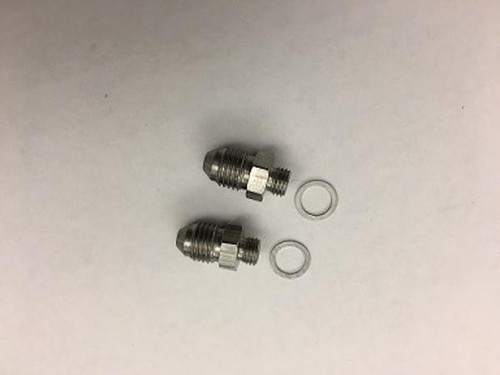 Tial Mvs/mvr Wastegate Water Port Adapter Fitting Set -4 an X M8-1.0 4 ...