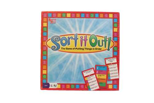 University Games Sort It Out Family Trivia Strategy Party Ice Breaker ...