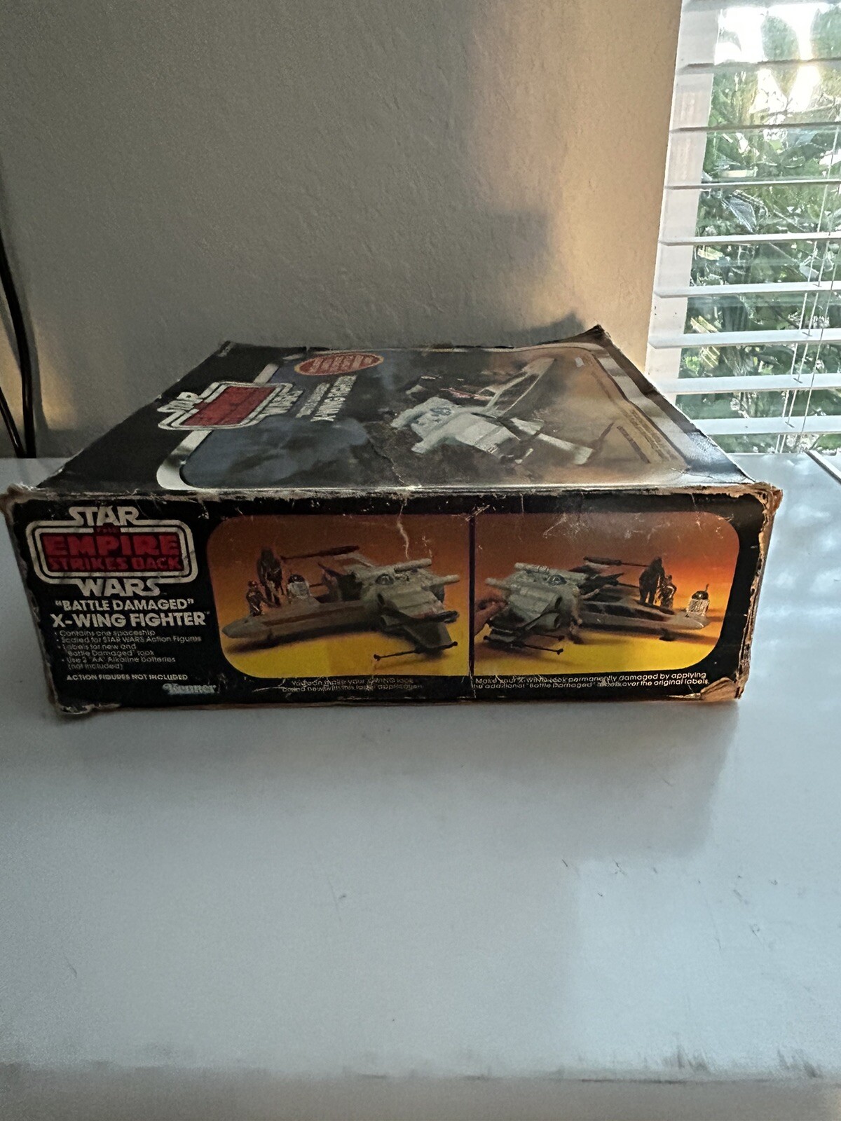 VINTAGE 1981 STAR WARS ESB X-WING FIGHTER BOX & INSERT ONLY **READ** 👀 ...