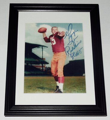 GEORGE IZO AUTOGRAPHED 8X10 COLOR PHOTO (FRAMED & MATTED) - WASHINGTON ...