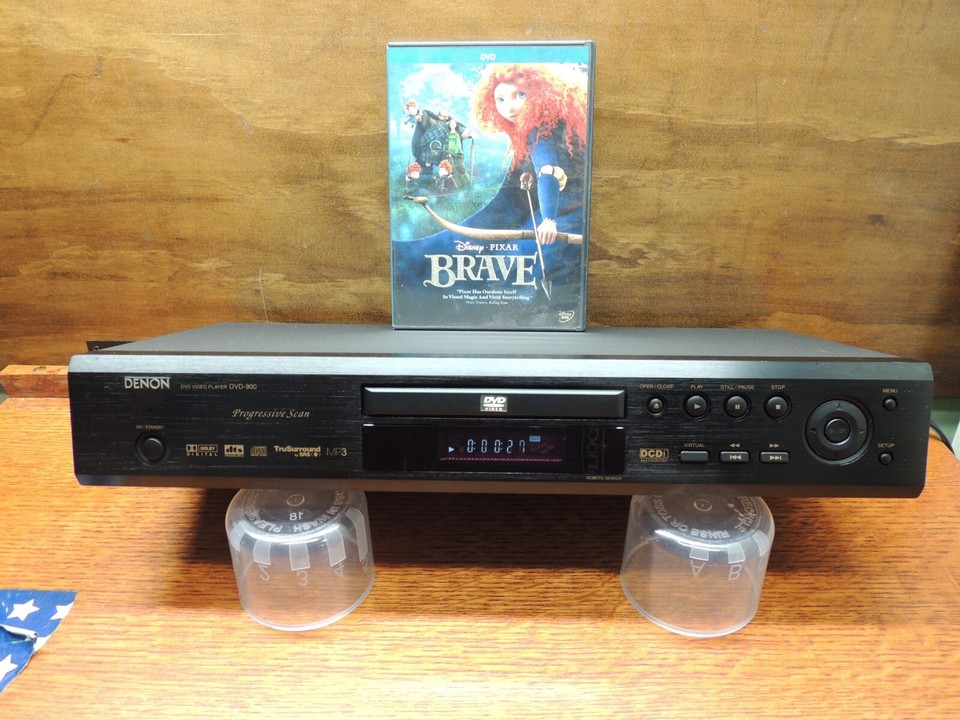 ESTATE Denon DVD-900 Dolby Digital MP3 Audio DVD Video CD player | eBay