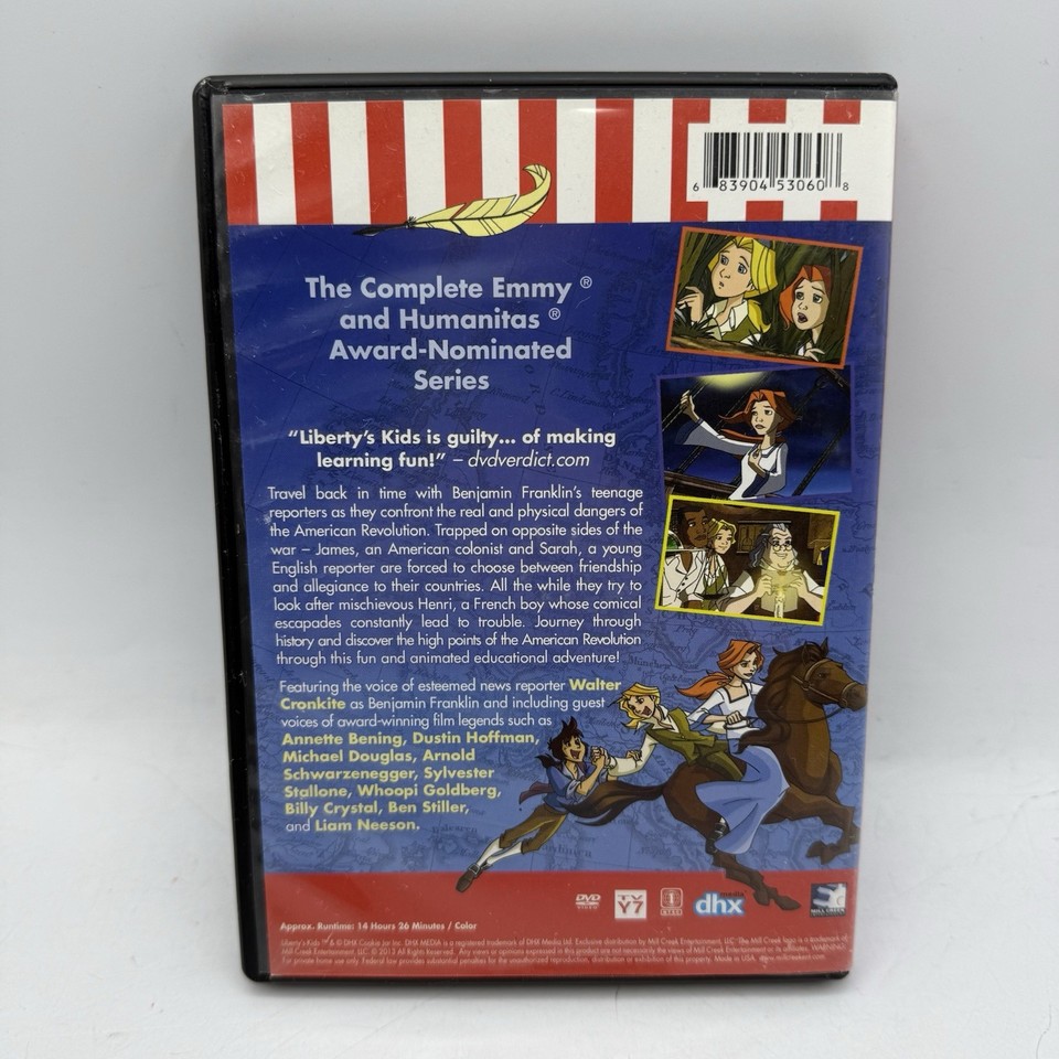 Liberty's Kids: The Complete Series (4 DVD Set 2013, 40 Episodes) | eBay