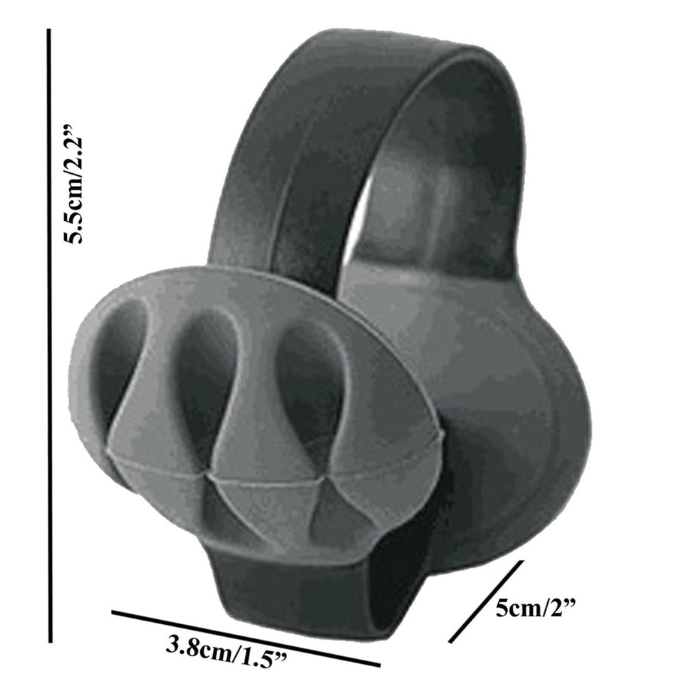 NewFerU Desk Cable Drop Clips Non-Adhesive, Table Cord Stay Holder ...