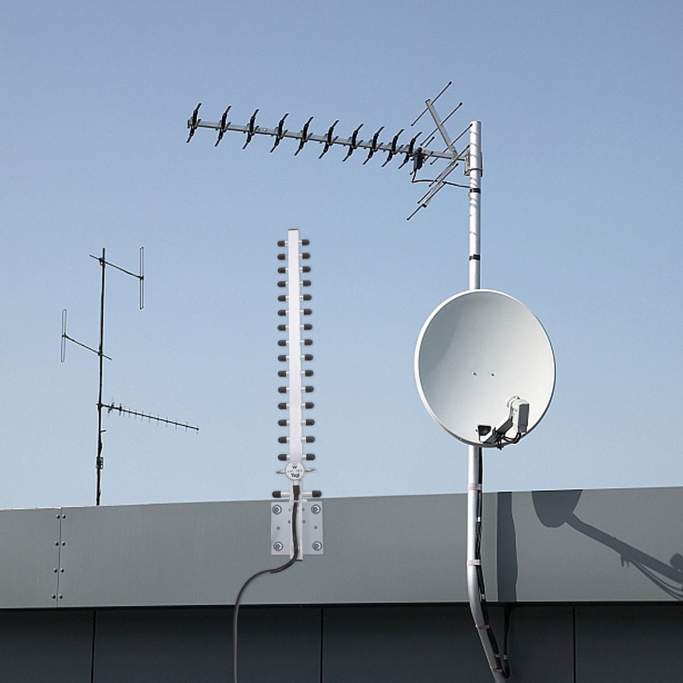 Wireless Network Antenna Outdoor Wifi Directional Long Range for ...