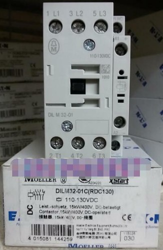1PCS New Eaton Moeller DILM32-01C XTCE032CC01 DC Contactor 110-130VDC ...