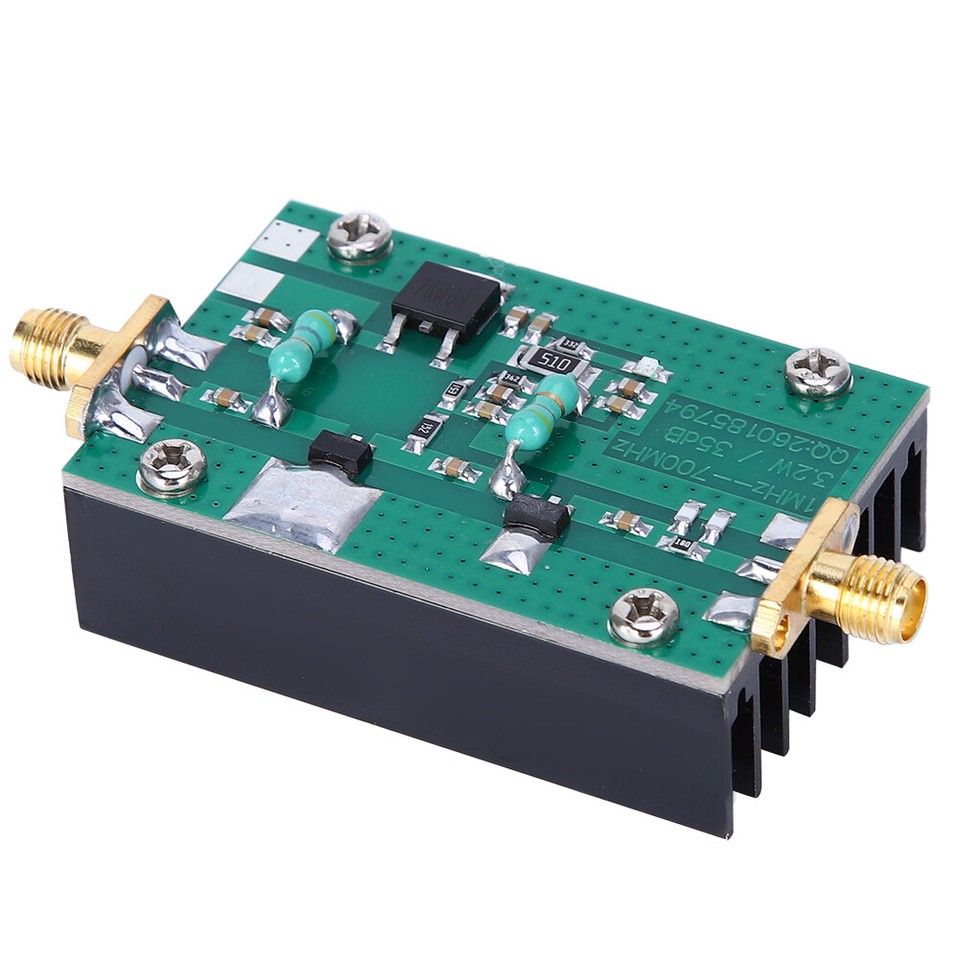 RF Power Amplifier 3.2W Transmitter 1MHz‑700MHZ HF FM VHF UHF Broadband ...
