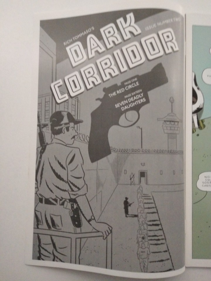 Dark Corridor Issue 1 and 2 Comic Book Bundle Lot Rich Tommaso Image ...