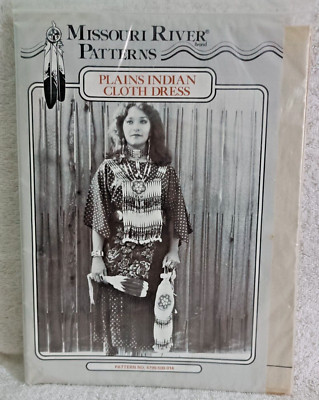 Missouri River Patterns No. 4799-500-014 - 'Plains Indian Cloth Dress ...